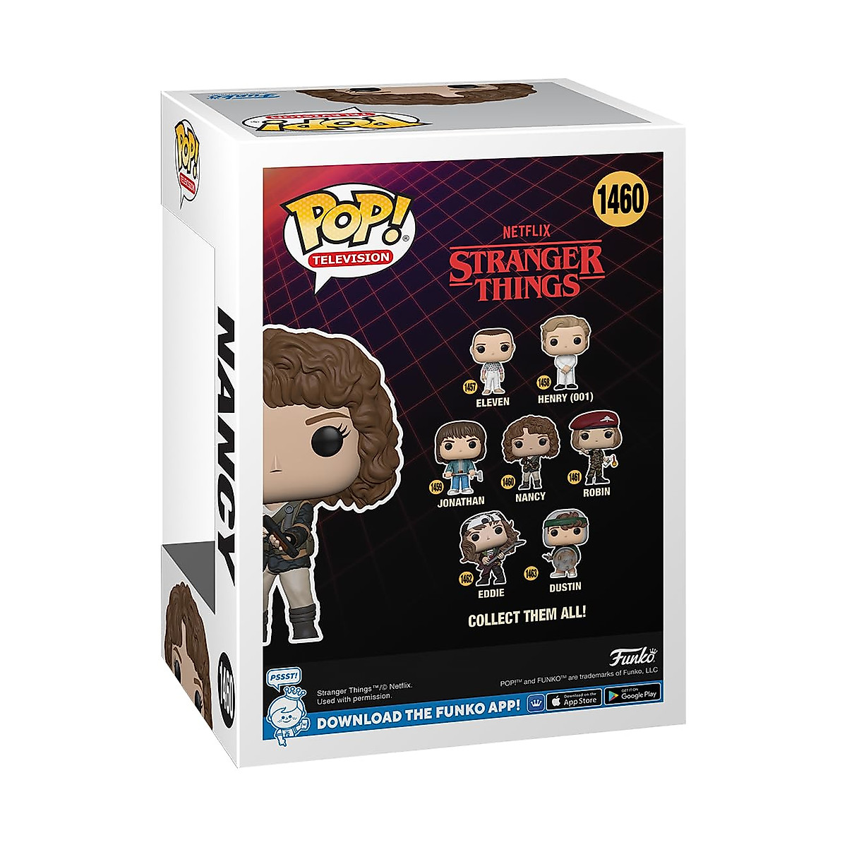 Funko POP! TV: Stranger Things - Hunter Nancy Wheeler with Shotgun - Collectable Vinyl Figure - Gift Idea - Official Merchandise - for Kids & Adults - TV Fans - Model Figure for Collectors