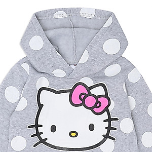 Hello Kitty Sanrio Girls 2 Piece Hoodie and Legging Set for Infant, Toddler, Little and Big Girl