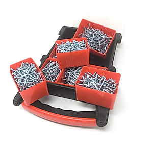 Massca Pocket-Hole Screw Kit – 1,000 Self-Tapping Zinc Plated Screw Set with No. 2 Square Driver Bit – 1”, 1-1/4” Fine-Thread & 1”, 1-1/4”, 1-1/2”, 2”, 2-1/2” Coarse-Thread Washer Head Wood Screws.