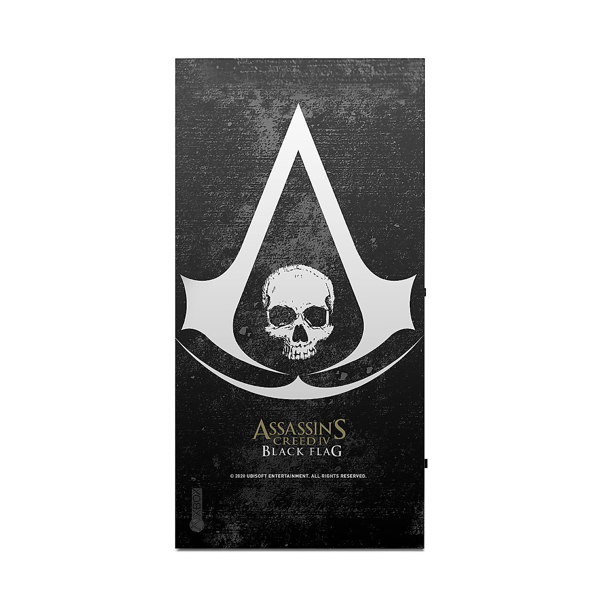 Head Case Designs Officially Licensed Assassin's Creed Grunge Black Flag Logos Vinyl Sticker Gaming Skin Case Cover Compatible with Xbox Series X Console and Controller Bundle