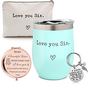 Sister Birthday Gifts from Sister - Sister Birthday Gift Ideas - Birthday Gifts for Sister - Sisters Gifts from Sister - Graduation Gifts Thanksgiving Holiday Gifts for Sister