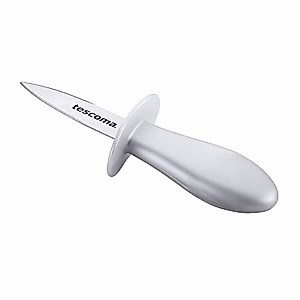 Tescoma 421080 Presto Seafood Oyster Opener, Stainless Steel, Pearl White