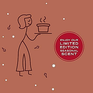 Mrs. Meyer’s Clean Day Scented Soy Candle, Tin Candle, Gingerbread Scent, 2.9 oz (Pack of 8)