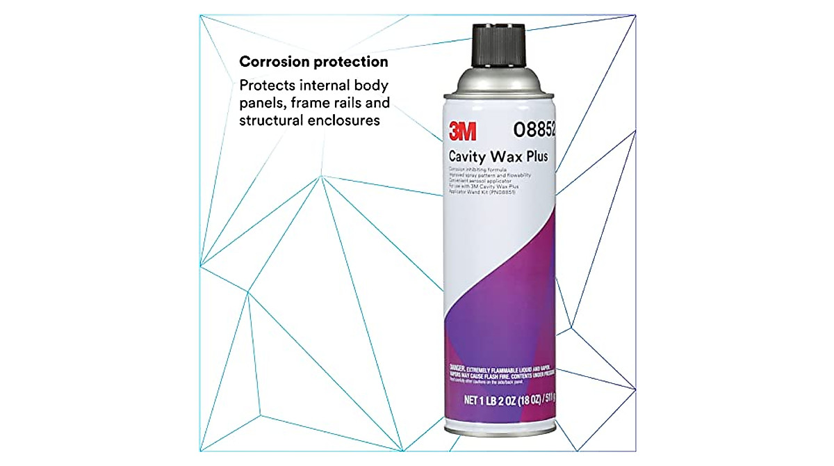 3M Cavity Wax Plus Spray - Corrosion Protection & Self-Healing