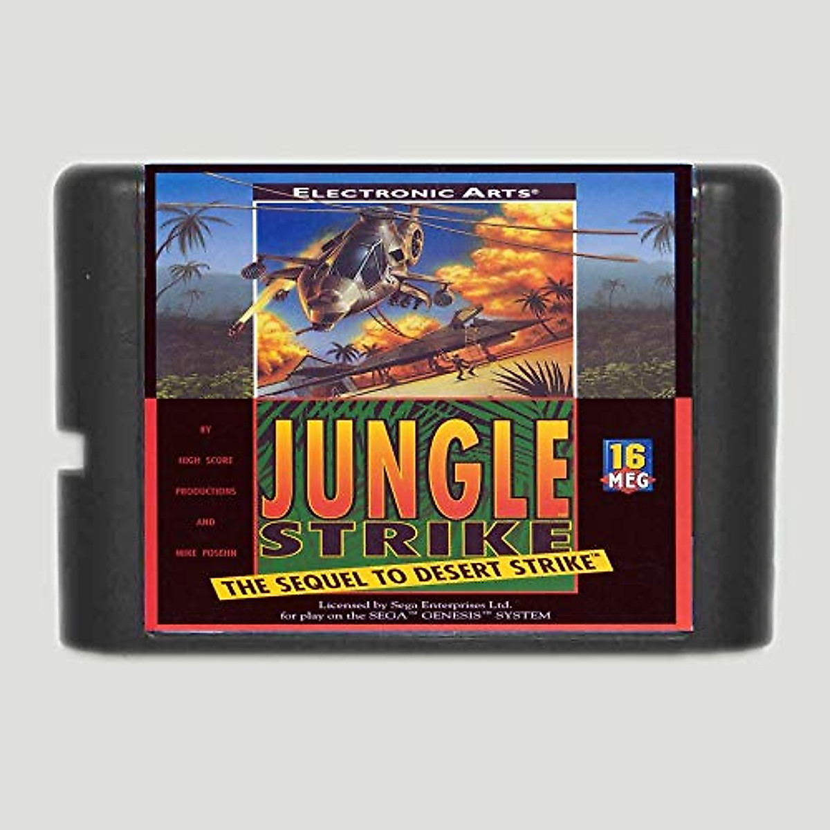 Aditi Jungle Strike 16 bit SEGA MD Game Card For Sega Mega Drive For Genesis