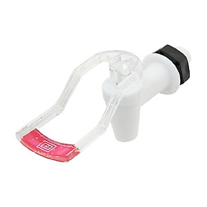 Qtqgoitem Replacements Push Type Cold Drink Water Tap Faucet White (Model: a0d e6c 896 5e1 a5b)