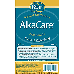 AlkaCare Mouthwash & Gargle, 16 Oz.