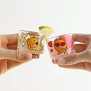 Kakao Soju Shot Glasses Set of 4 in Gift Box - Ryan