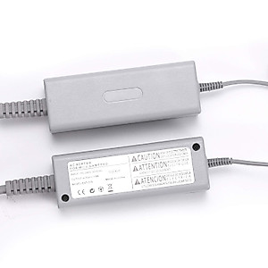 Fpxnb 2 Pack Wii U Gamepad Chargers, AC Adapter Power Supply Replacement for WiiU Gamepad Remote Controller