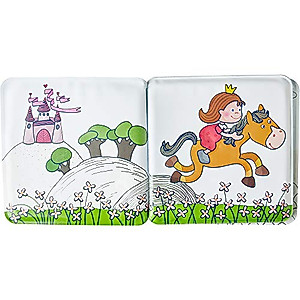 HABA Magic Bath Book Princess - Wet the Pages to Reveal Colorful Background - Great for Tub or Pool