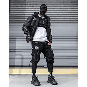 Fabric of the Universe Techwear Fashion Utility Chest Rig Backpack (CP-001 Chest Bag)