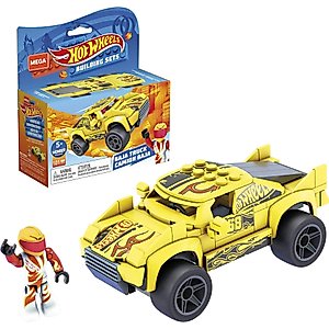 Hot Wheels Mega Construx Baja Truck Construction Set, Building Toys for Kids