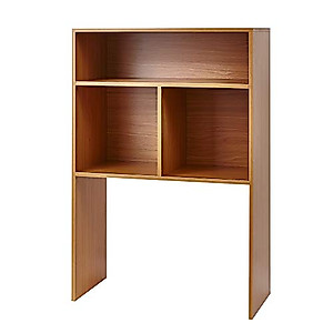 Yak About It® Extra Depth Cube Dorm Desk Bookshelf - Beech