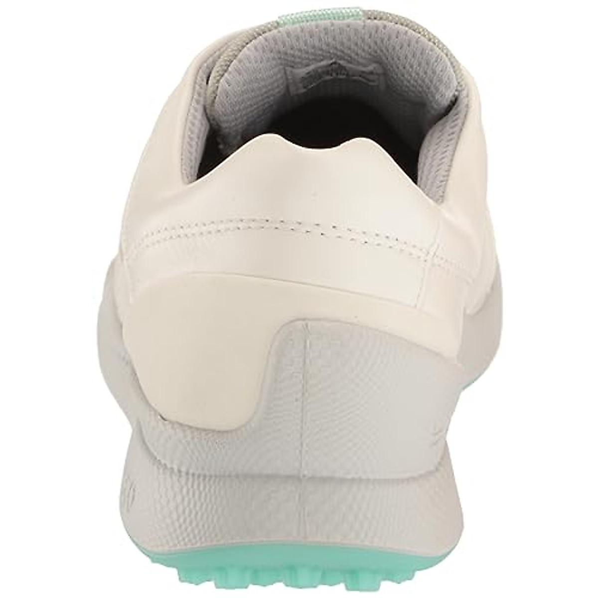ECCO Women's Biom Hybrid Hydromax Water Resistant Golf Shoe, White/Concrete, 9-9.5