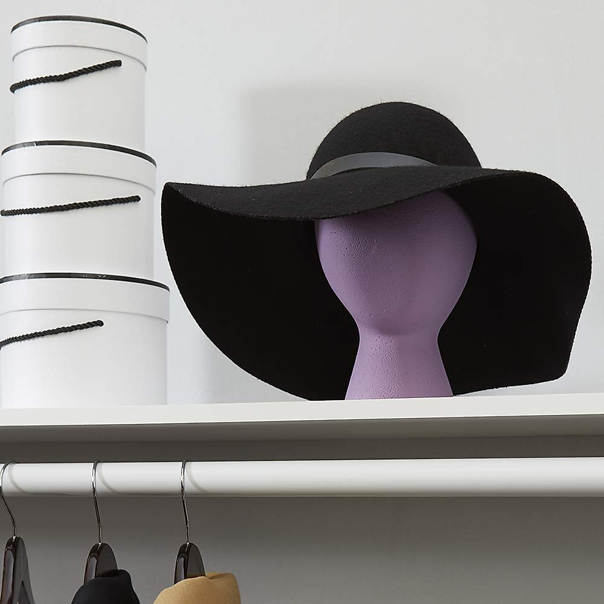 FloraCraft SmoothFōM Faceless Head 5.8 Inch x 6.8 Inch x 9.8 Inch White