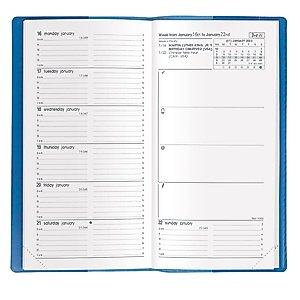 Quo Vadis 2024 Refill For IB Traveler Planner - Time Management Appointment Organizer