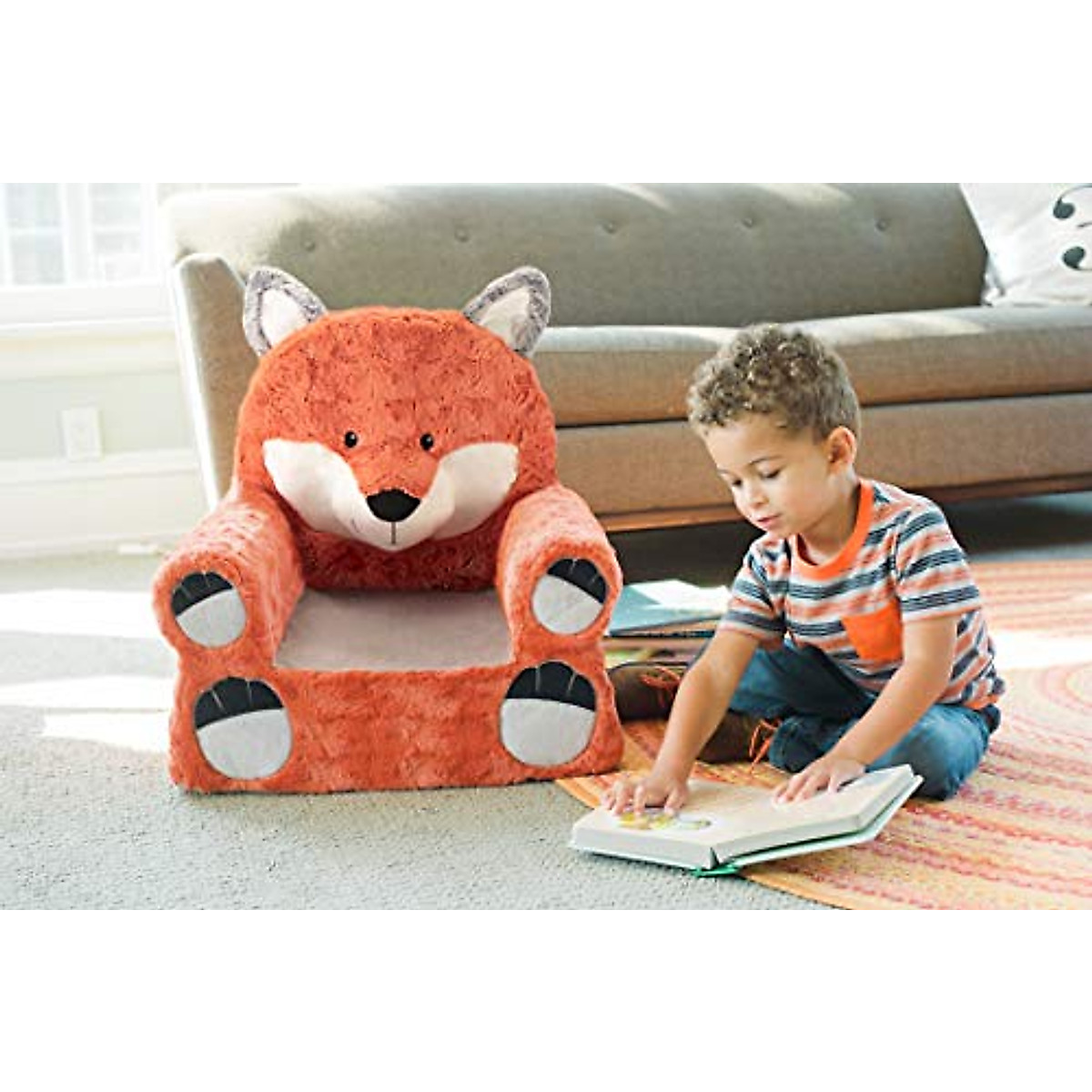 Animal Adventure | Sweet Seats | Fox Children's Plush Chair