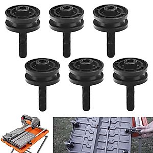 EZYPAK 305784005 089041054704 Table Roller for Ridgid 306784001,305784001 524820001 Table Roller - Fits 7" Tile Saw model R4030, R4031, R4030S, R4031S, R40311 (6)