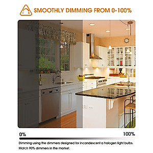 Flaspar G8 Halogen Light Bulbs, 20W G8 Bi-Pin Base Halogen Bulb, 120V Dimmable T4 JCD Type G8 Base for Microwave Hood Light Bulb, Warm White Under Cabinet Puck Lights Replacements, Xenon Bulb, 6 Pack