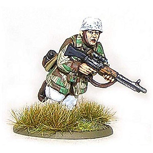 Bolt Action Fallschirmjager German Airborne Paratroopers 1:56 WWII Military Wargaming Figures Plastic Model Kit