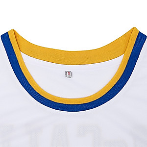 McCall #22 Wright #32 Love and Basketball Moive Crenshaw Basketball Jersey (#22 White, Large)