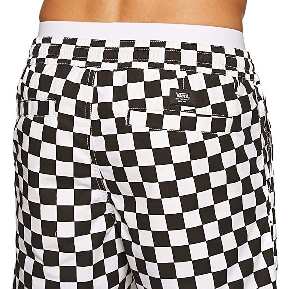 Vans Range Shorts - Men's, Checkerboard, Medium, VN0A3W4V705-Medium