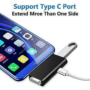 Mini USB C Hub, 3-in-1 Multi-Port Hub, Type C Adapter Docking Station with PD Charging, Suitable for iPad Pro, MacBook Air, Galaxy Note 10, S9, S10, S20, S21 Ultra, MacBook and Other USB C Laptops