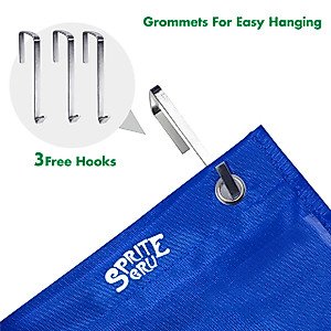 Blue Calendar Pocket Chart with 76 Cards,(68 Illustrated Activity Cards, 8 Dry Erasable Flash Cards and 3 Hooks)