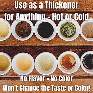 LC Foods Thick and Saucy | Low Carb Thickener | Natural Ingredients | Gluten-Free | No Added Sugar | No Preservatives | Diabetic Friendly | Low Carb Gravy | Zero Net Carbs (3.7Oz)