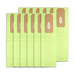 Pack 12 Vacuum Bags for Oreck XL XL2 Replacement Dust Bag Type CC,CCPK8 CCPK8DW Parts BM06 Kit, Fit All Oreck XL Upright Vacuum Cleaner, Green