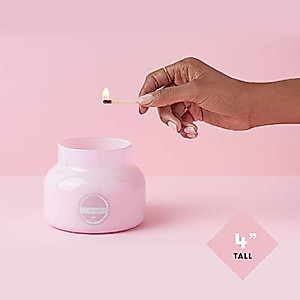 Capri Blue Volcano Scented Candles - Luxury Glass Jar Candles for Home Scented with Tropical Fruit & Sugared Citrus - Soy Wax Blend - Capri Blue Volcano - Bubblegum Color (19 oz)