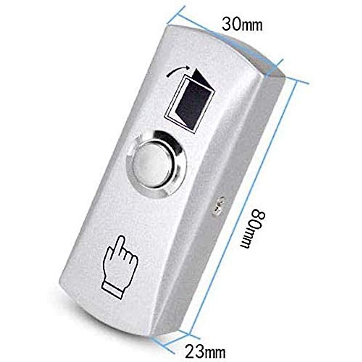 MENGQI-CONTROL Indoor Outdoor Install Waterproof 1 Door Access Control System Metal Keypad Reader RFID PIN Code Open 600LBS Magnetic Lock 110V Power Supply Box Management Software APP Remote Open Door