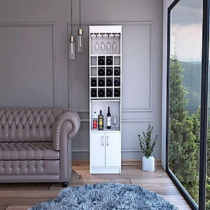 Bar Cabinet Modoc,Living Room -White