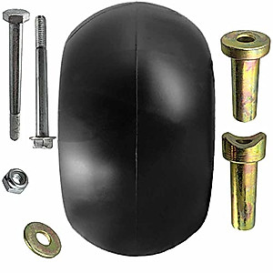 4 USA MADE DECK WHEEL+6 PIECE HARDWARE KITS FOR JOHN DEERE AM133602 AM116299 M111489