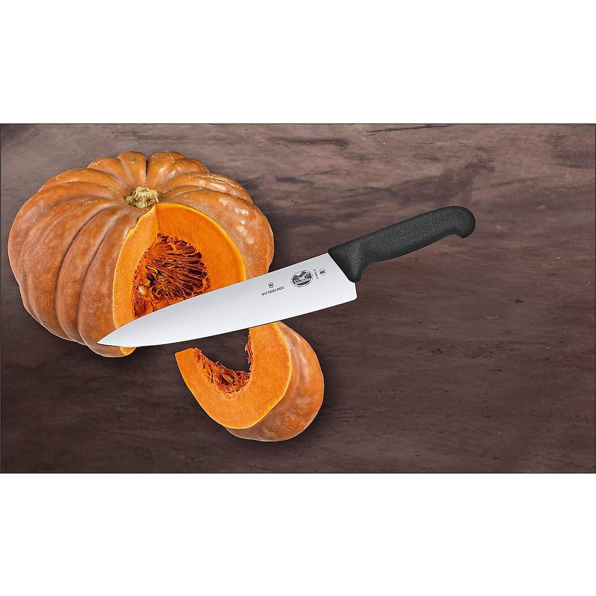 Victorinox 10-Inch Fibrox Pro Chef's Knife, Black