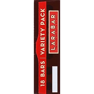 Larabar Chocolate Variety Pack, Gluten Free Vegan Fruit & Nut Bars, 18 ct