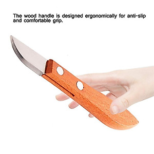 OUSIKA Watch Tool Accessories Professional Watch Case Back Opener Cover Remover Knife Wristwatch Repair Tool Watch Tool Wood Handle Knife Repair