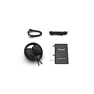 Marshall Major IV On-Ear Bluetooth Headphone, Black