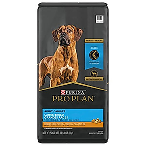 Purina Pro Plan Joint Health Large Breed Dog Food, Shredded Blend Chicken & Rice Formula - 34 lb. Bag