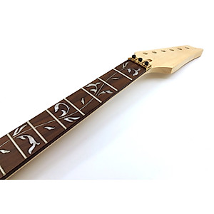 Solo Jem Style DIY Guitar Kit, Ash Body, Hard Maple Neck Vine Inlay, JEK-10