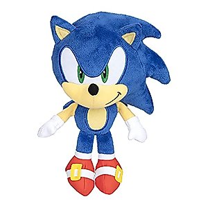 Sonic The Hedgehog Plush 9-Inch Modern Sonic Collectible Toy