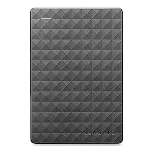 Seagate Expansion Portable 2TB External Hard Drive HDD – USB 3.0 for PC Laptop (STEA2000400) , black