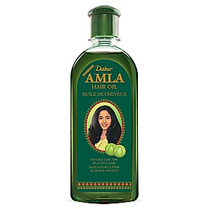 Dabur Amla Hair Oil - Amla Oil, Amla Hair Oil, Amla Oil for Healthy Hair and Moisturized Scalp, Indian Hair Oil for Men and Women, Bio Oil for Hair, Natural Care for Beautiful Hair (300ml)