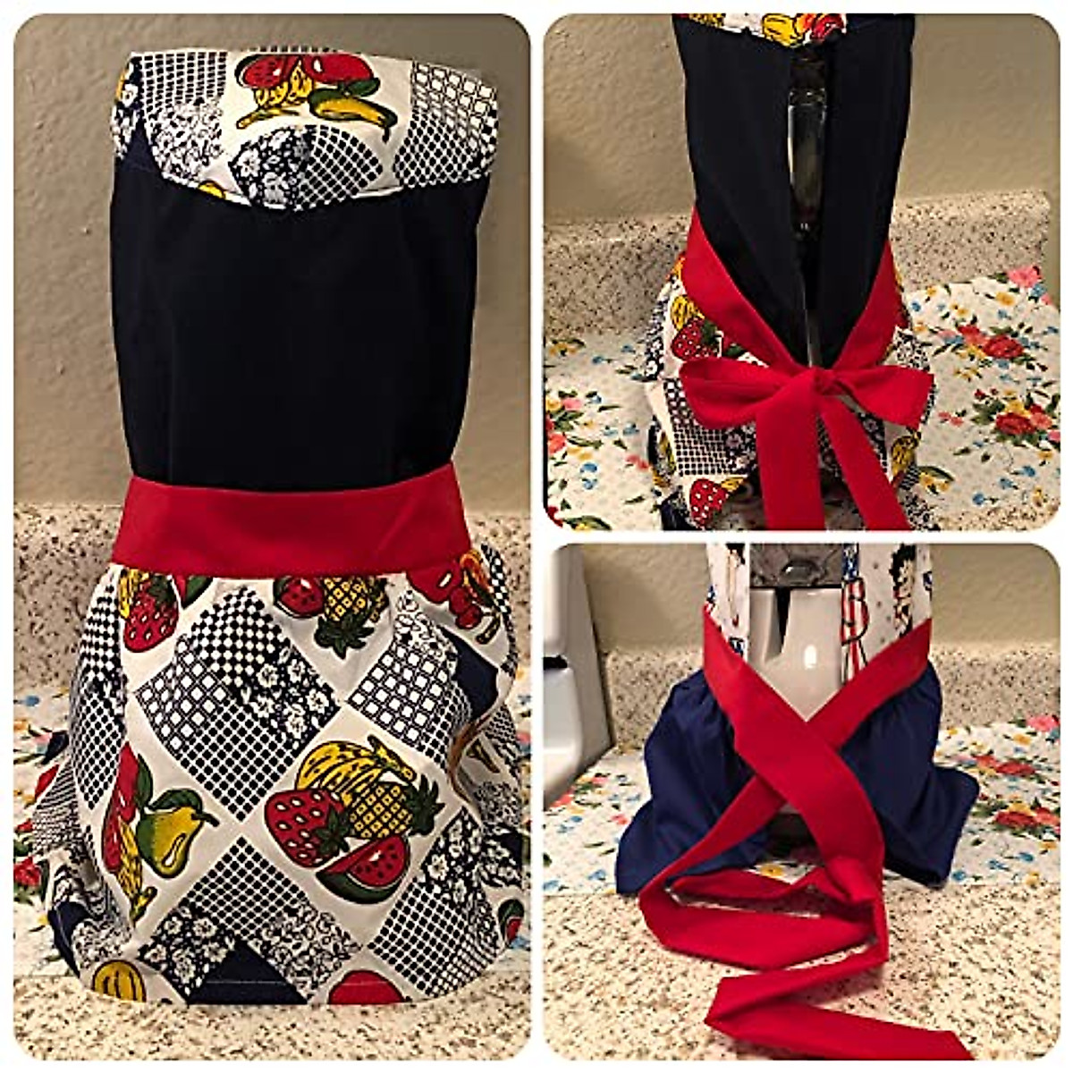 Blender Cover for OSTER. Kitchen design: Fuits in the kitchen- Dress for blender-Ribbons to make your own adjustable bow.