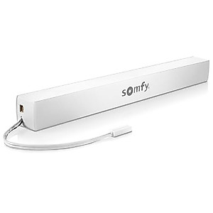 somfy Rechargeable Lithium-ion Battery Pack for External Battery Wirefree Motors - Year Round Power for RTS Motorized Shades, Curtains, and Awnings - Charge Once a Year - #9021217