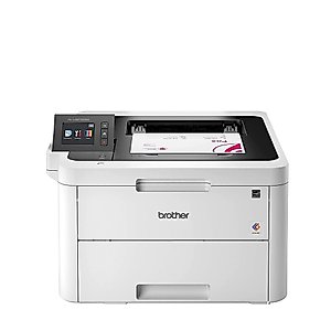 Brother Premium L-3270CDW Series Compact Digital Color Laser Printer I Mobile Printing I NFC I Auto 2-Sided Printing I 2.7" Color Touchscreen I 25 PPM I Up to 250-Sheet Tray Capacity