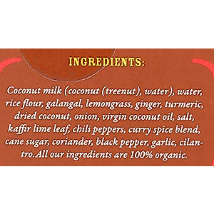 Curry Love, Organic Yellow Thai Curry Sauce, 8.8 Ounce