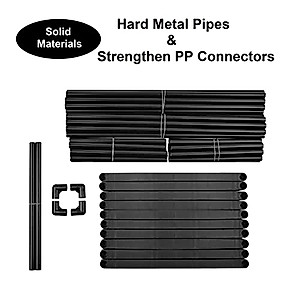 Tianle 8 Tier Tall Shoe Rack for Closet Entryway, Metal Sturdy Shoe Shelf Storage Organizer, Vertical Small Space Large Capacity for 16 Pairs of Shoes (8 Tier)