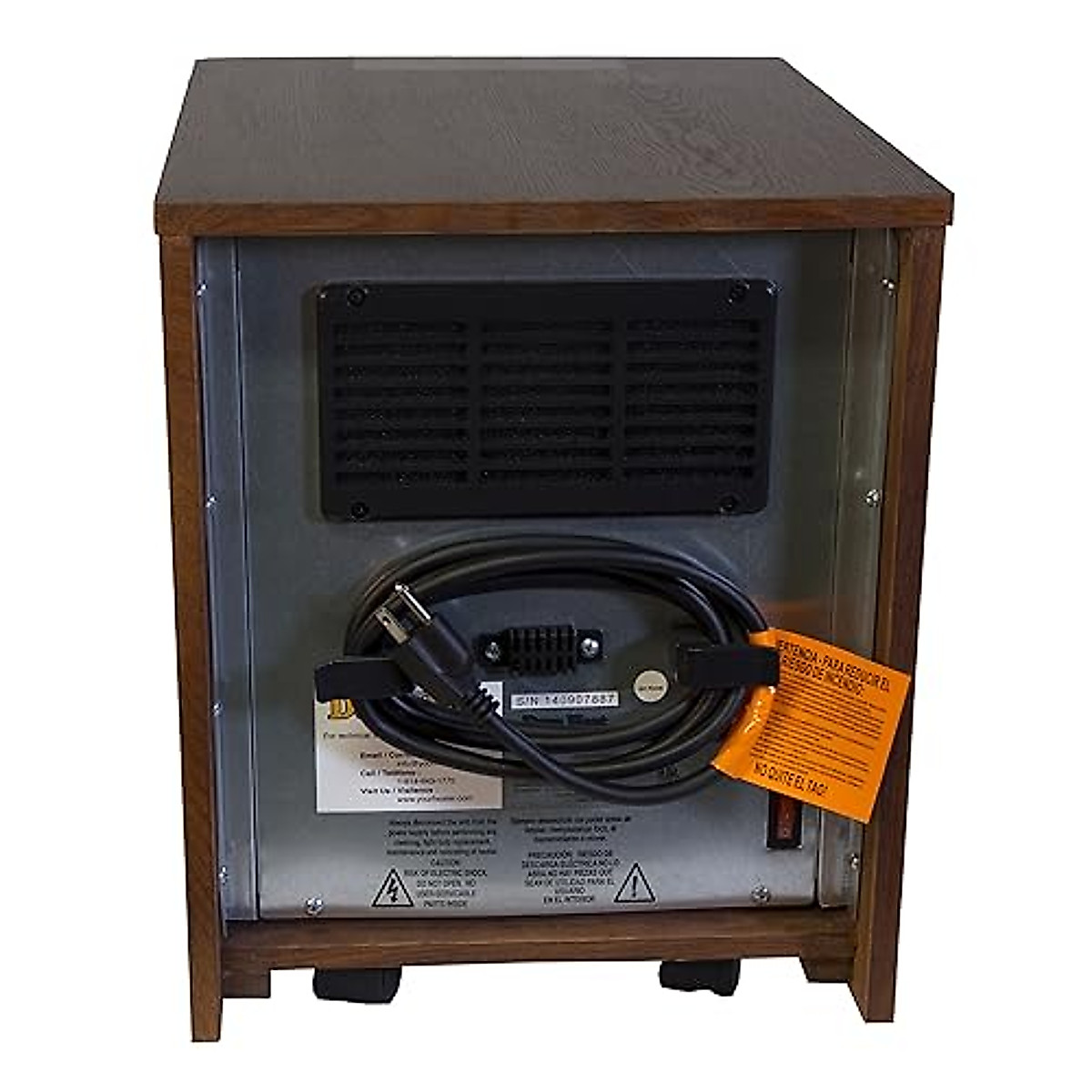 Comfort Glow QEH1410 Infrared Quartz Heater, Oak