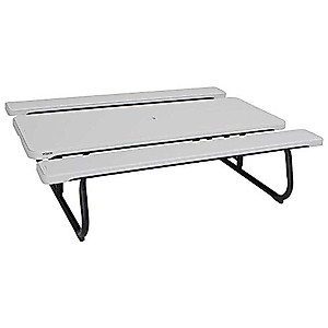 Lifetime 260265 6-Foot Classic Folding Picnic Table, Gray